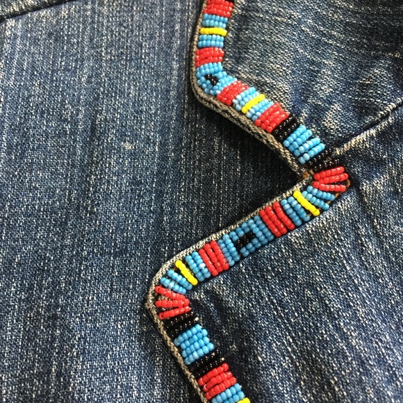Hand Crafted | Jackets & Coats | Hand Stitched Beading By Navajo Artist ...